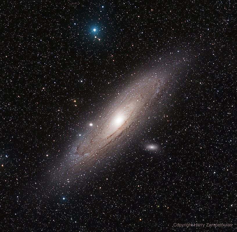 The Andromeda Galaxy - Astrophotography - Rhodes, Greece - Harry ...